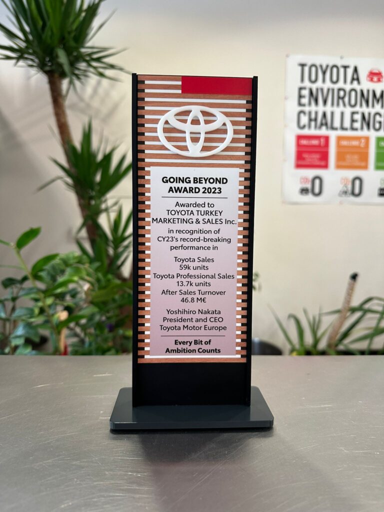Toyota Türkiye Wins Award from TME | Abdul Latif Jameel®